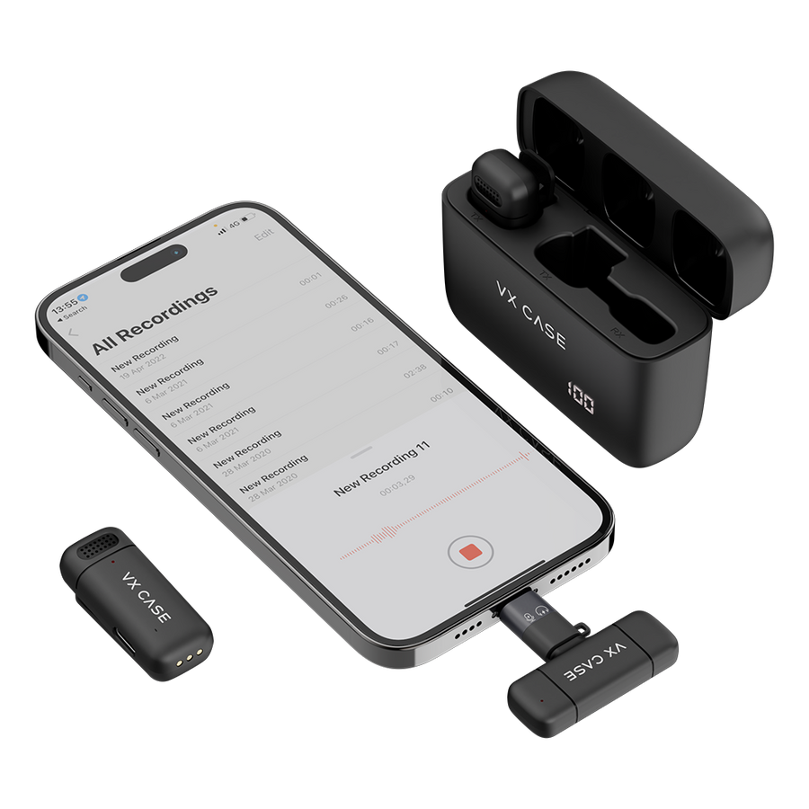 Microfone de Lapela Bluetooth - Sublime – VX Case